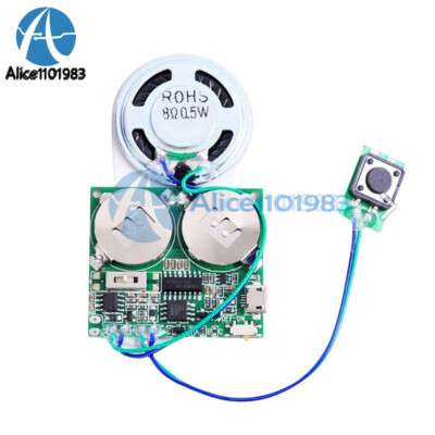 Greeting Card module DIY Musical Board Recordable Voice Music Sound ...