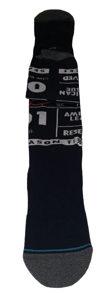 Stance MLB NY Yankees Ticket Stub Crew Socks 1 Pair Men 9-13 Baseball ...