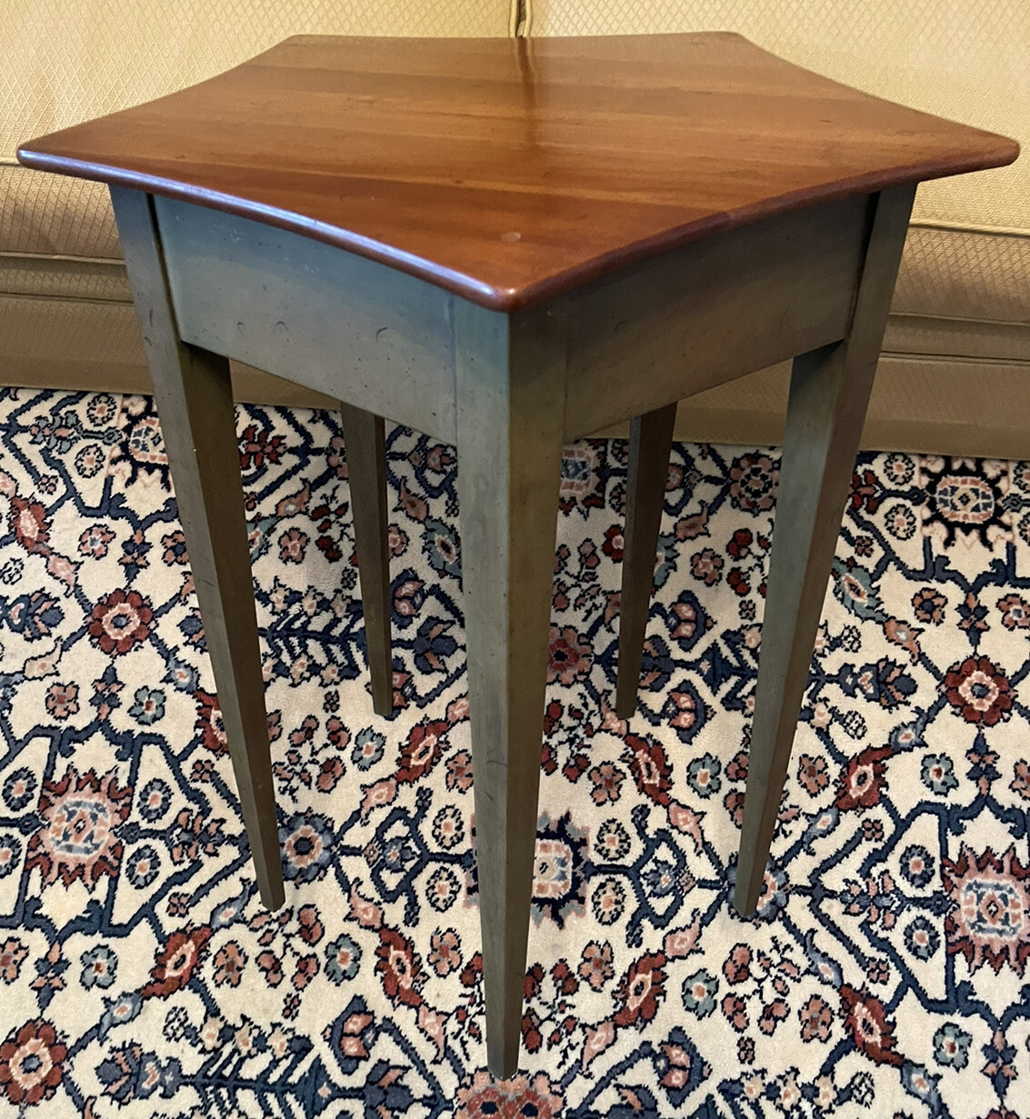 Century Henry Ford Museum Two Tone Star Pentagon Top Ocassional Table ...