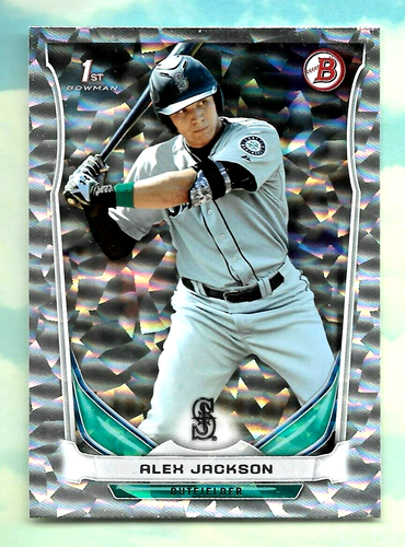 ALEX JACKSON 2014 BOWMAN CRACKED ICE 1ST ROOKIE RC PROSPECT #DP3 MLB | eBay
