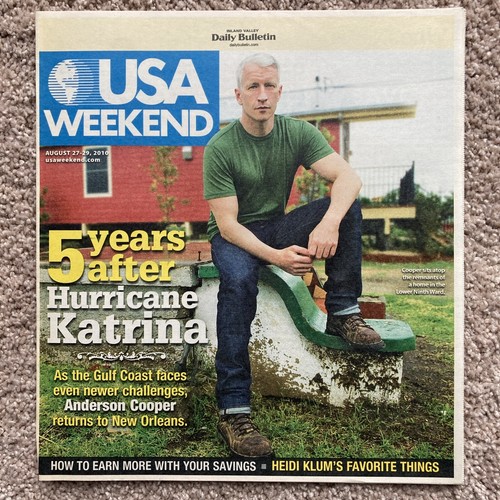 USA Weekend Magazine, August 27-29, 2010, Cover: 5 Years after Katrina ...