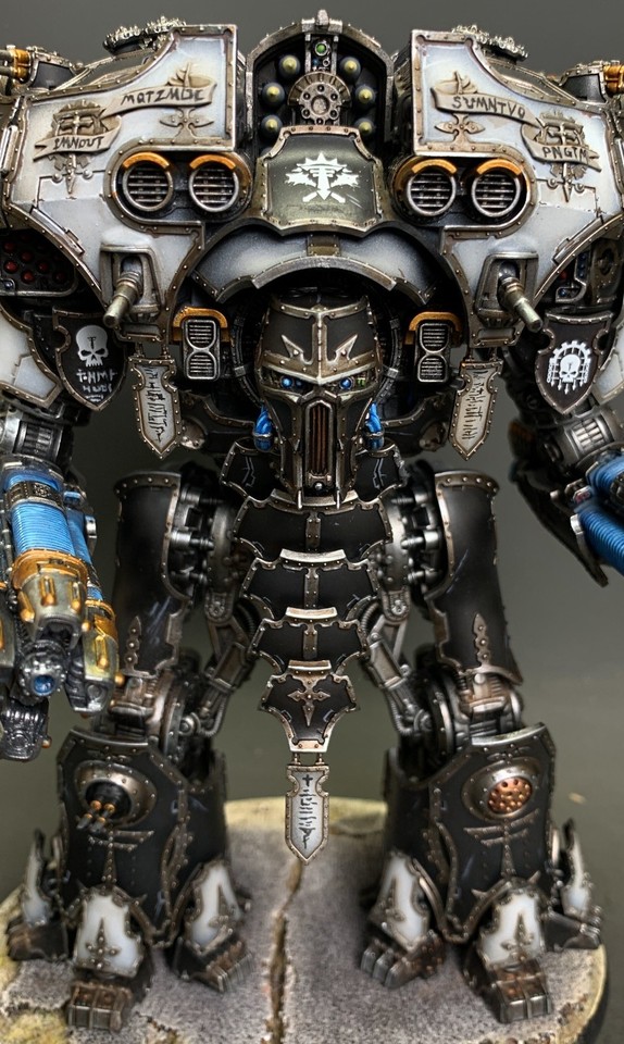Warhammer 40k Warmaster Heavy Battle Titan Imperial Knights Painted ...