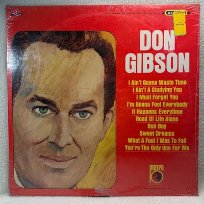 Don Gibson, Don Gibson (Metro Records MS 529) SEALED LP - Country ...