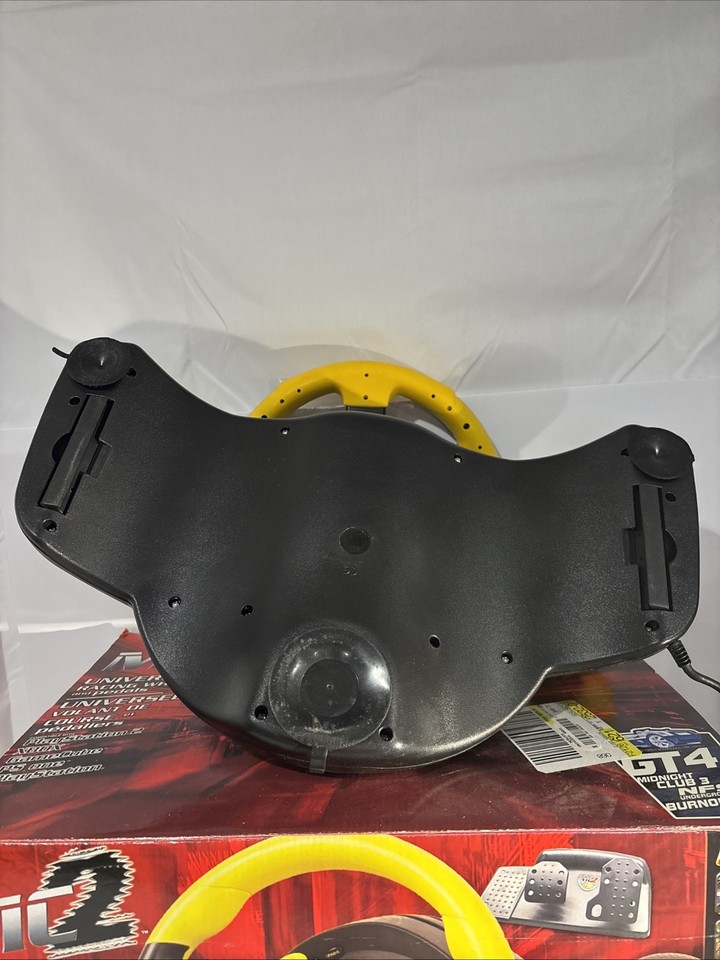 Mad Catz Universal MC2 Steering Wheel Game Controller GameCube ...