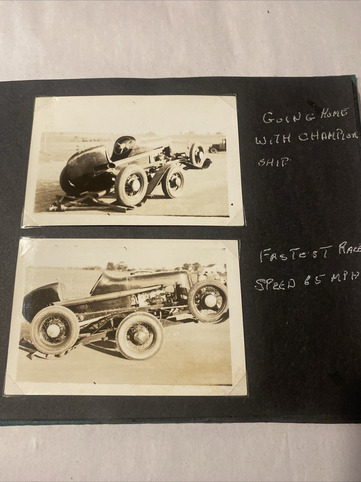 antique photo album With Original 1920s Race Cars And Their Drivers | eBay