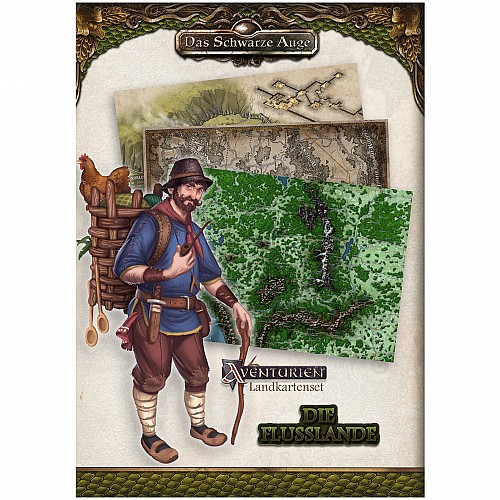 DSA - The Black Eye - Map Set The River Lands - German | eBay