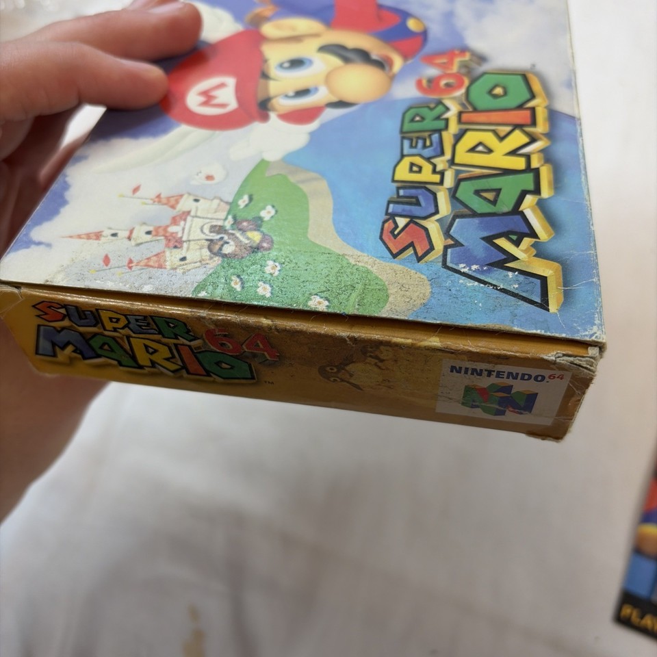 Super Mario 64 Nintendo 64 N64 CIB Complete W/ Manual & Inserts ...