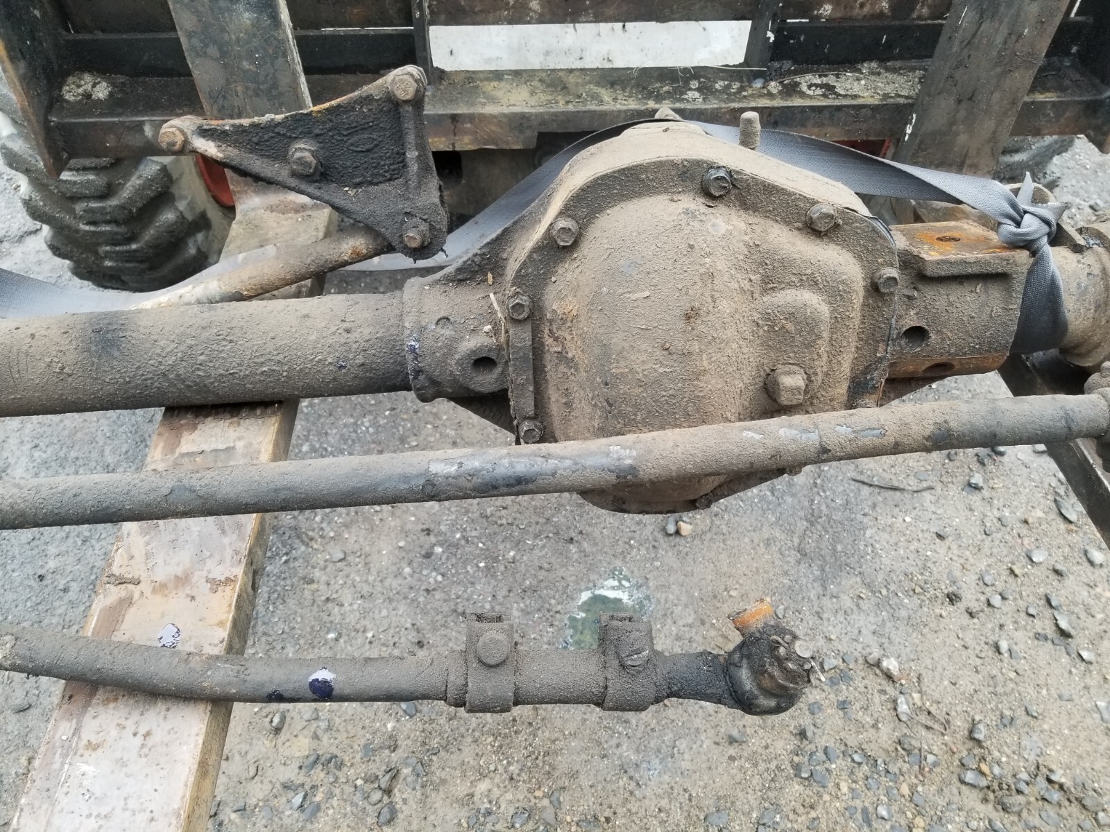 86-91 Kingpin Ford F350 Front Dana 60 Axle Assembly DRW 4.10 | eBay