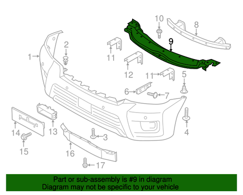New Genuine Nissan Retainer-Front Bumper,Upper 622905ZW0A / 62290-5ZW0A ...