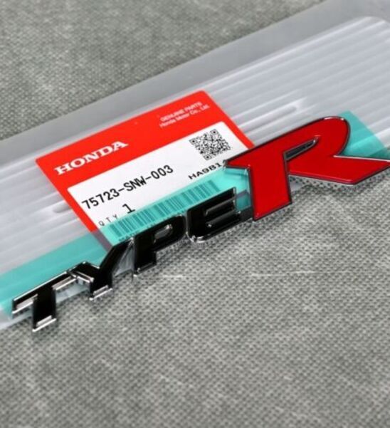 HONDA Genuine OEM CIVIC FD2 Type-R K20A Rear Emblem Badge | eBay