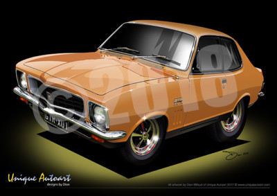 Holden LJ Torana GTR XU1 Print - Classic Holden Torana Drawing ( 18 ...