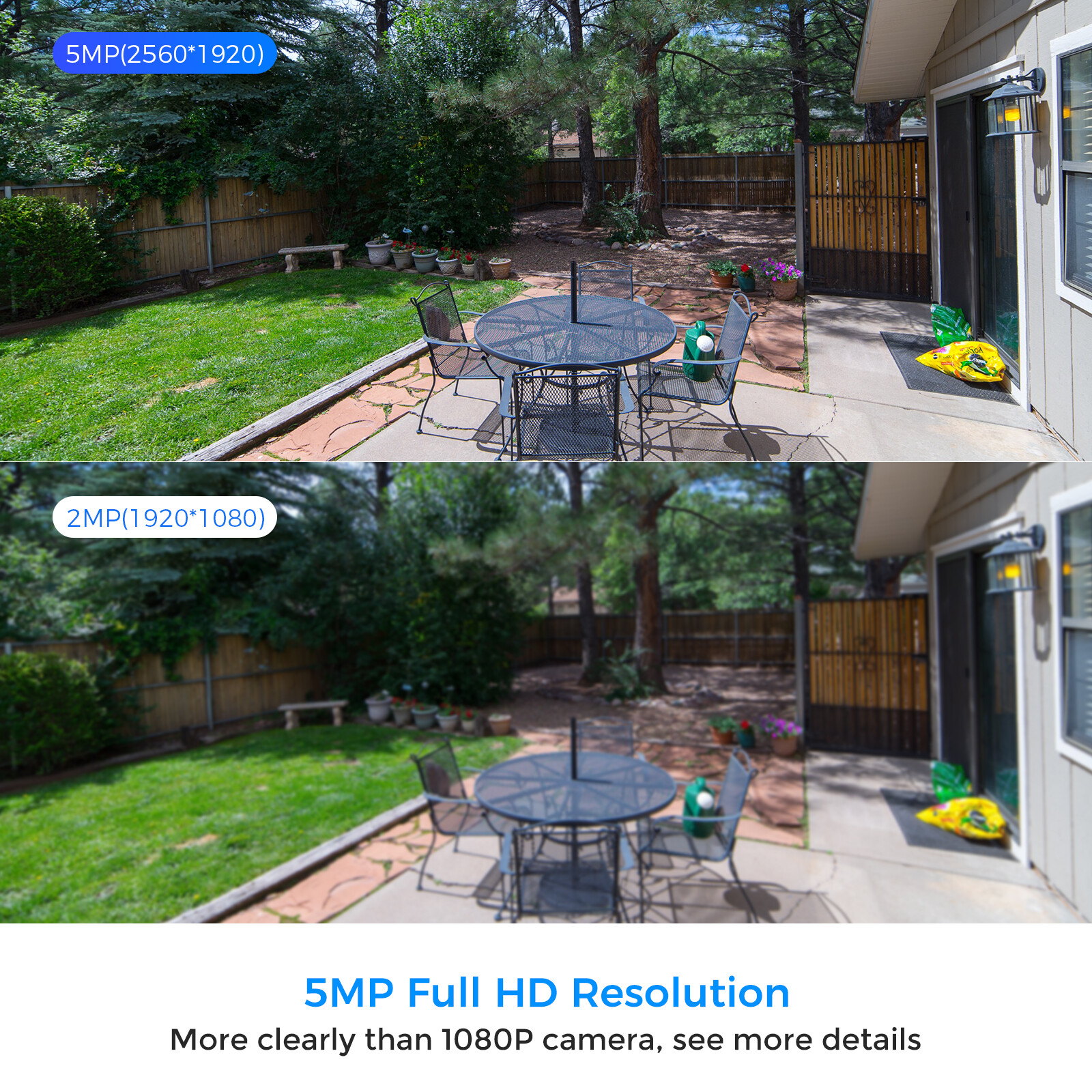 Hiseeu 10CH 2K 1080P Wireless Security Camera System WIFI CCTV Audio ...