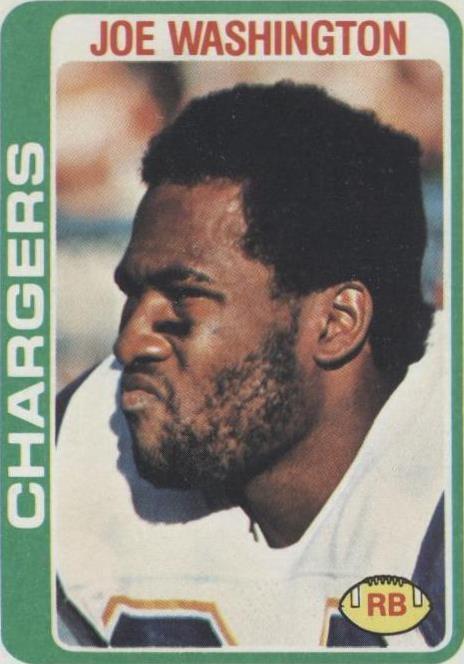 1978 Topps - Joe Washington #387 (RC) for sale online | eBay