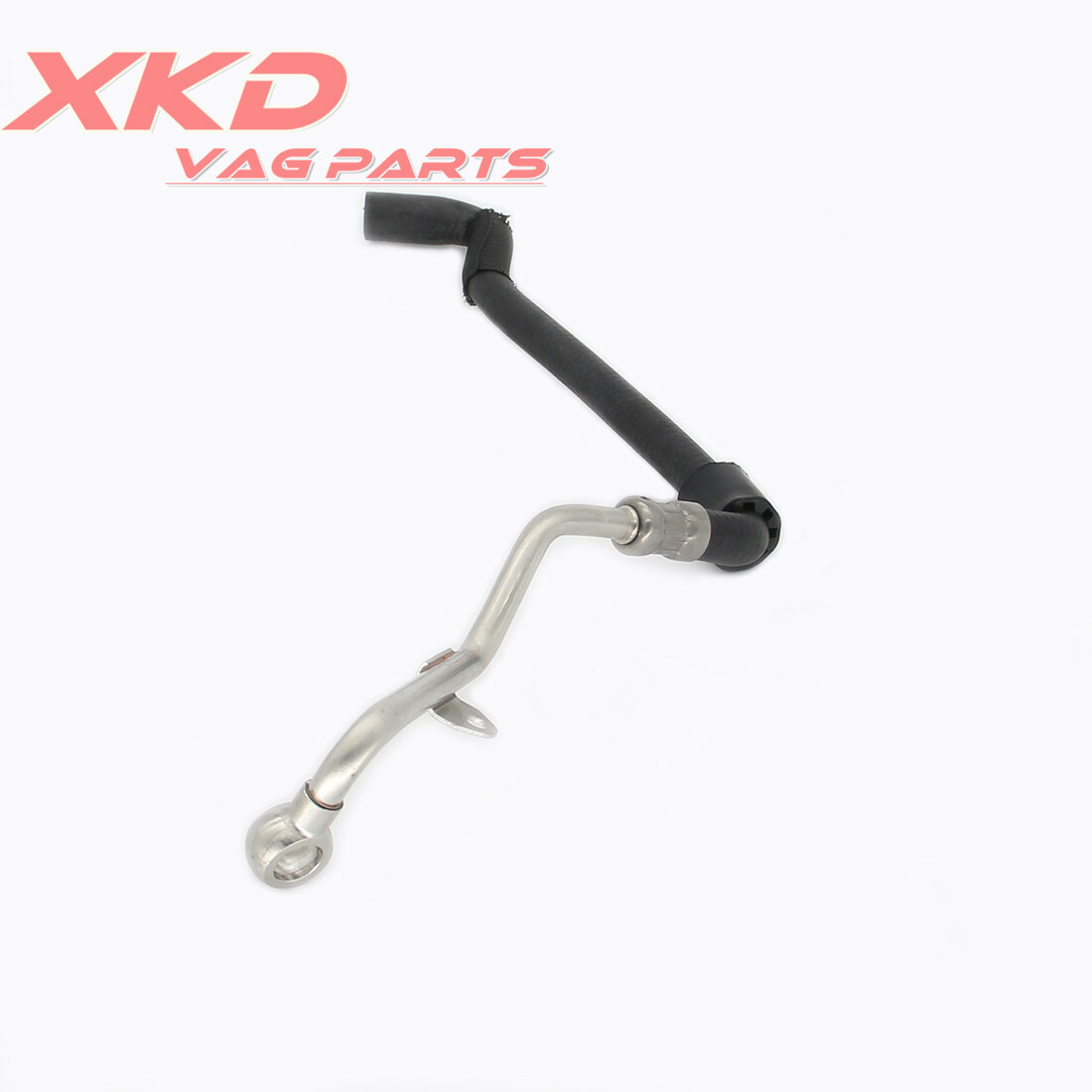 2Pcs Coolant Pipe Exhaust Gas Turbocharger Fit For VW Passat AUDI A3 ...