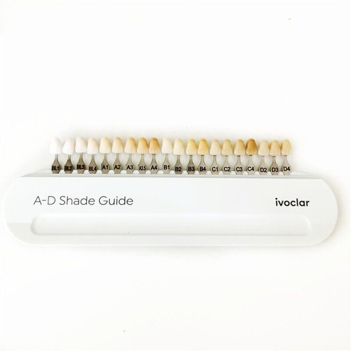 Ivoclar Vivadent 20 Colors Dental A-D Shade Guide Bleach Teeth ...