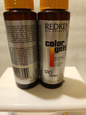 Redken Color Gels "Paprika 5RO" Permanent Conditioning Hair color 2oz ...