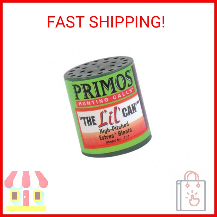 Primos Hunting The Lil' Can Estrus Bleat, Compact Design for Authentic ...