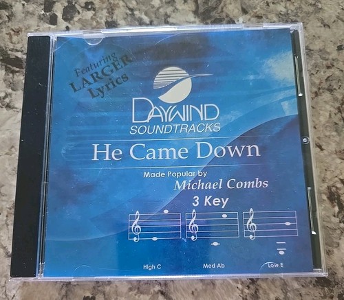 He Came Down - Michael Combs - Accompaniment Track 614187980828| eBay
