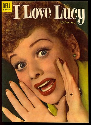 I Love Lucy #3 High Grade Golden Age Photo Cover Dell File Copy Comic ...