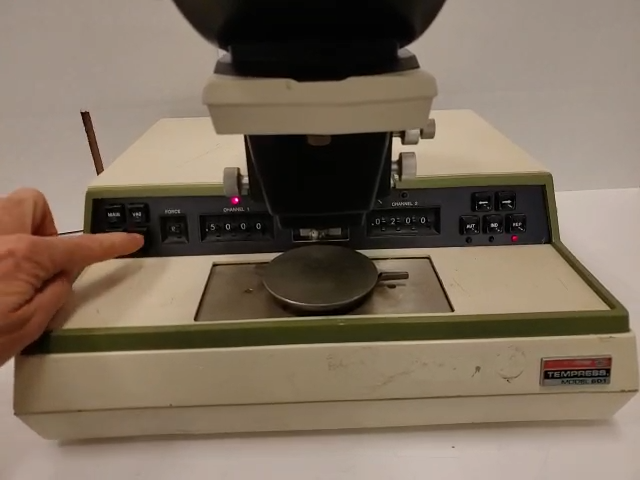 TEMPRESS Model 601 Diamond Scriber Scribe Machine for wafer scribing ...