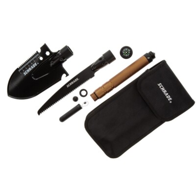 Schrade Frontier Shovel Saw Combo Bronze Compass Interchangeable ...