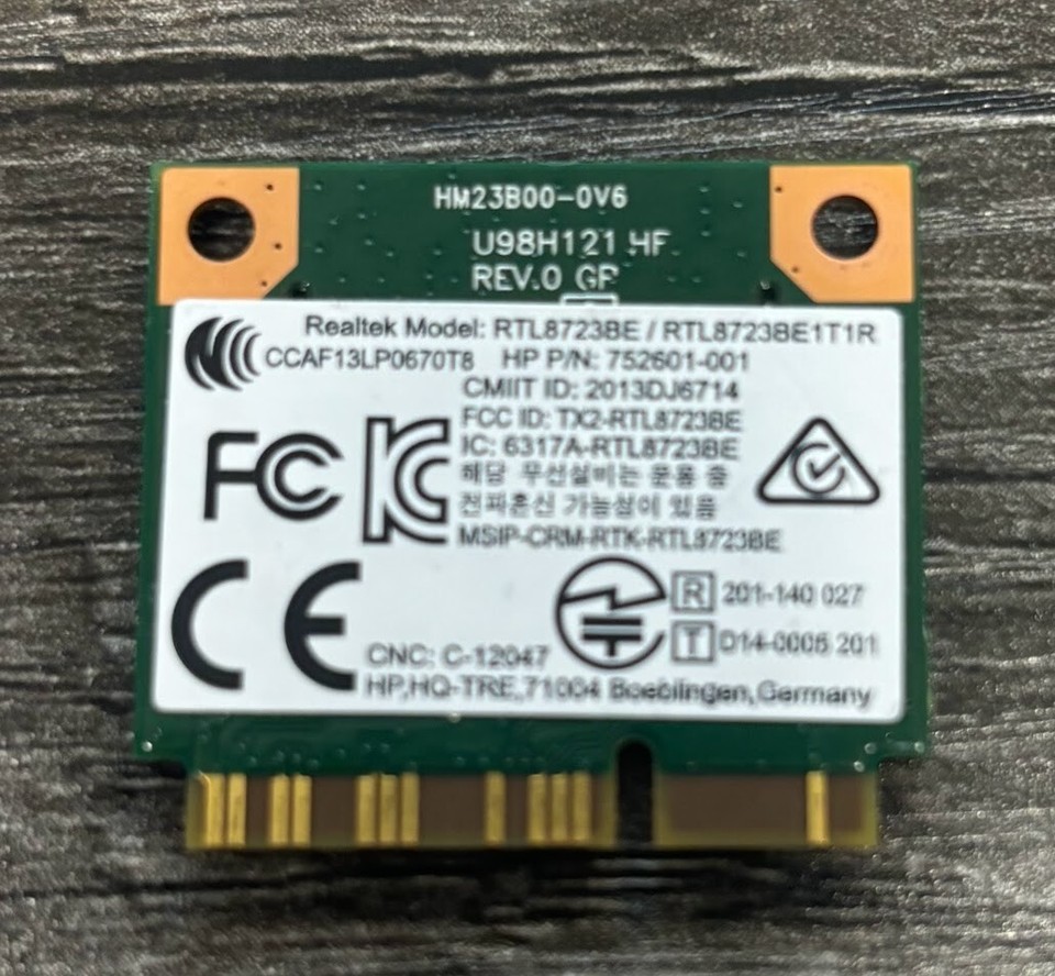 HP 752601-001 Wireless Card | eBay