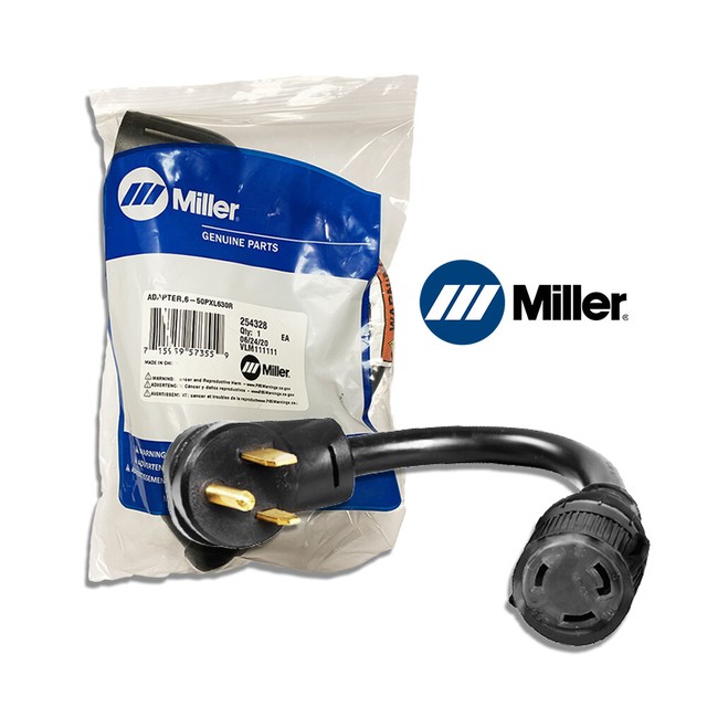 Miller Adapter Plug 6-50pxl630r PN 254328 for sale online | eBay
