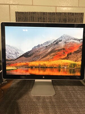 Apple Cinema Display Monitor Screen 27" A1267 LED 1920x1200 (Tested ...