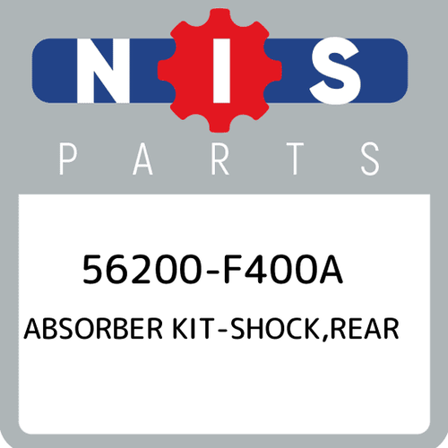 56200-F400A Nissan Absorber kit-shock,rear 56200F400A, New Genuine OEM ...