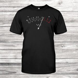 Vu Meter T-Shirt Sound Engineer Hi Fi Analog Tee Black | eBay