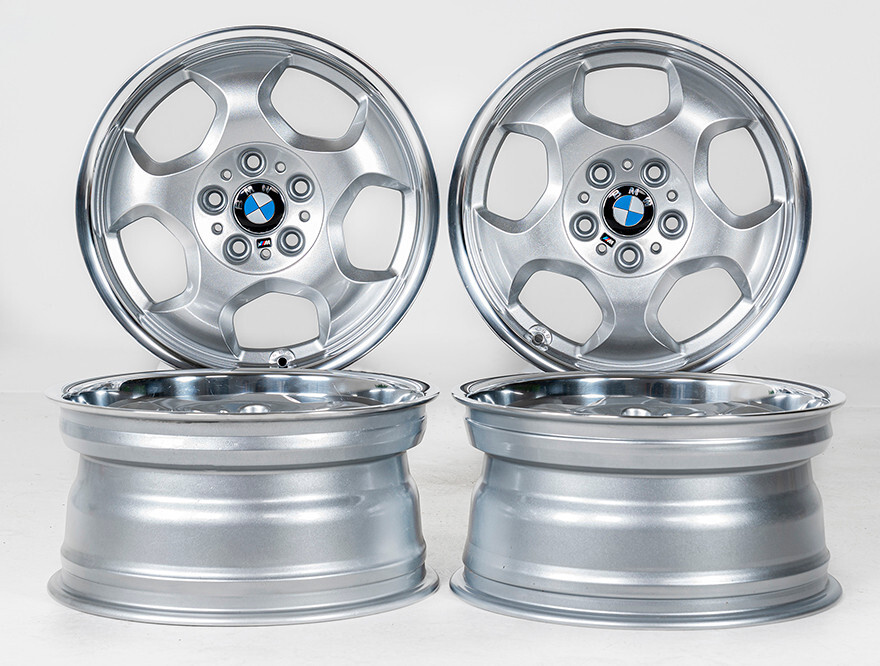 BMW Genuine 17" E36 M3 M-Contour #23 OEM Wheels Polish Lips E30 M3 Z3 ...