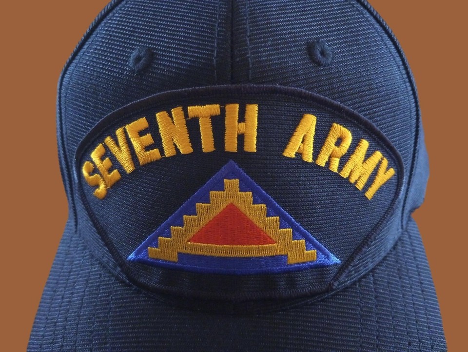 U.S MILITARY ARMY SEVENTH 7th ARMY HAT OFFICIAL ARMY BALL CAP U.S.A ...
