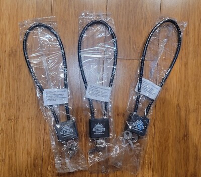 Lot of 3 Cable Gun Lock Pistol Shotgun Rifle Child Safety Locks | eBay