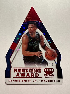 K32,755 - 2018-19 Crown Royale Panini's Choice Red #14 Dennis Smith Jr ...