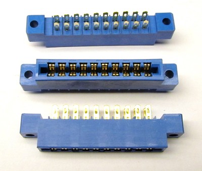 JAMMA 20 Pin Arcade Card Edge Connector Socket, Solder Eyelet, 3.96mm ...