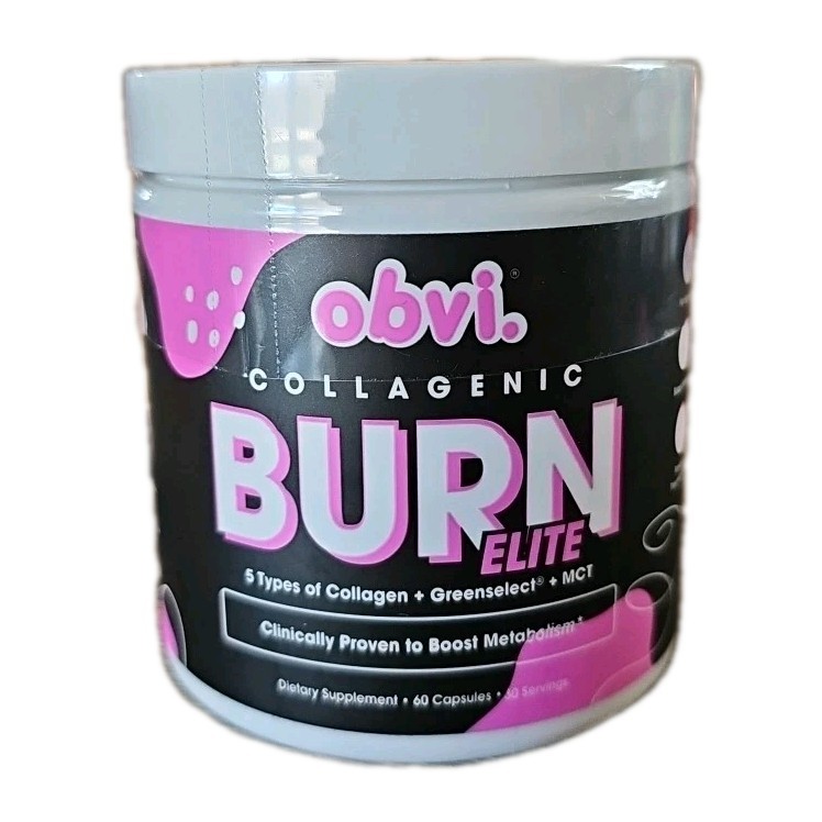 Obvi Collagenic Burn Elite Thermogenic Weight Loss Burner - Size: 60 ...