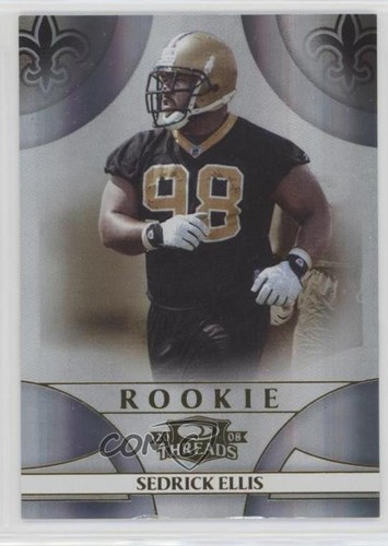 2008 Donruss Threads Rookie /999 Sedrick Ellis #231 Rookie RC | eBay