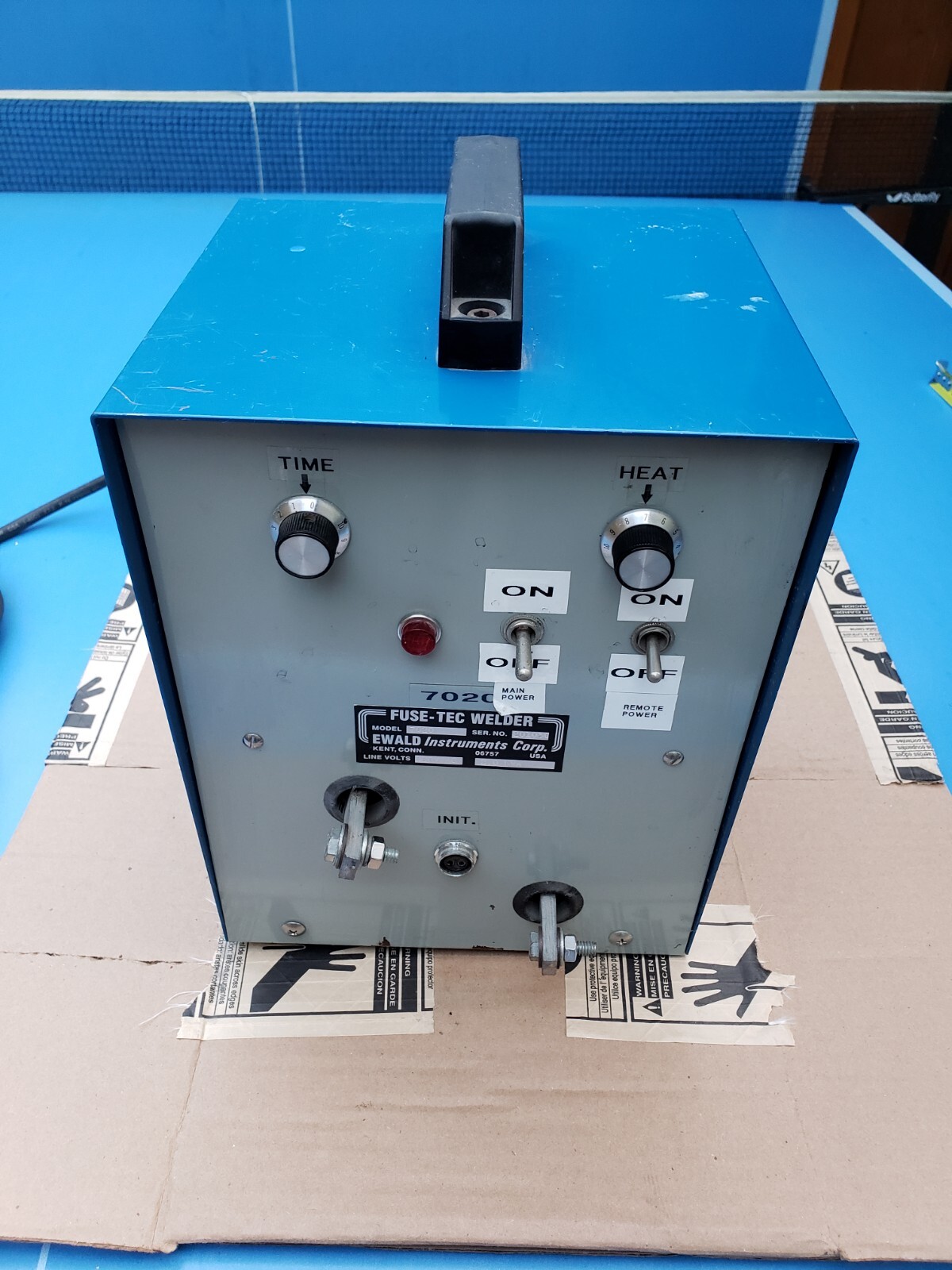 Fuse-Tec Welder 7020 230V 2kVA Ewald Instruments w/ 1015 HD Tacking ...