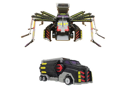 TURNING MECARD Mega Spider Transforming Robot Spider Anime Transformers ...