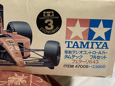 Tamiya Tamtech Ferrari 643 RC full Kit == NIB == 1/14 | eBay Tamiya Tamtech Ferrari 643 RC full Kit == NIB == 1/14 | eBay