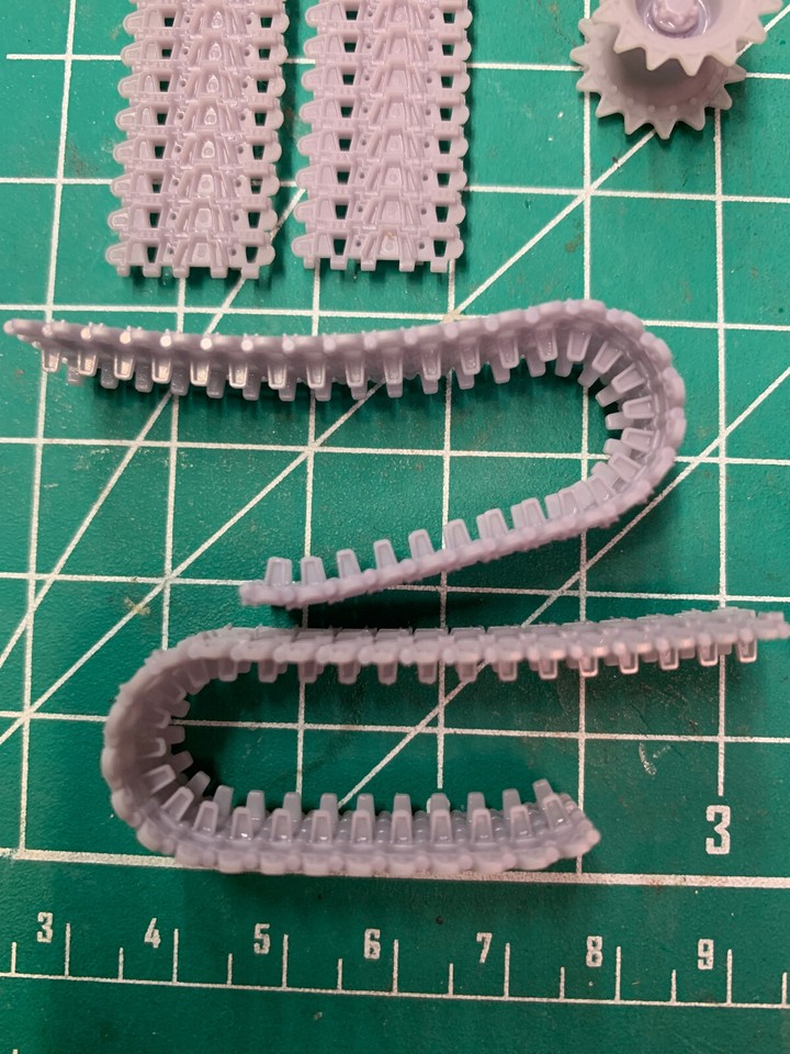 Wide Tracks for Trumpeter 1/35 MT-LB or 2S1 - Quick Fix | eBay