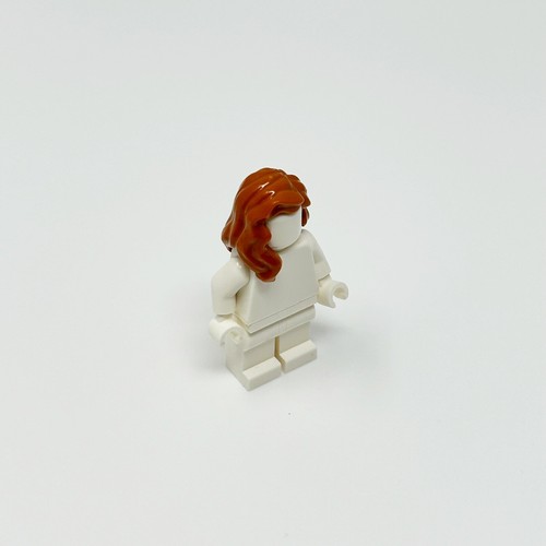 85974 LEGO Minifigure Hair Female Mid-Length Part Over Right Shoulder ...