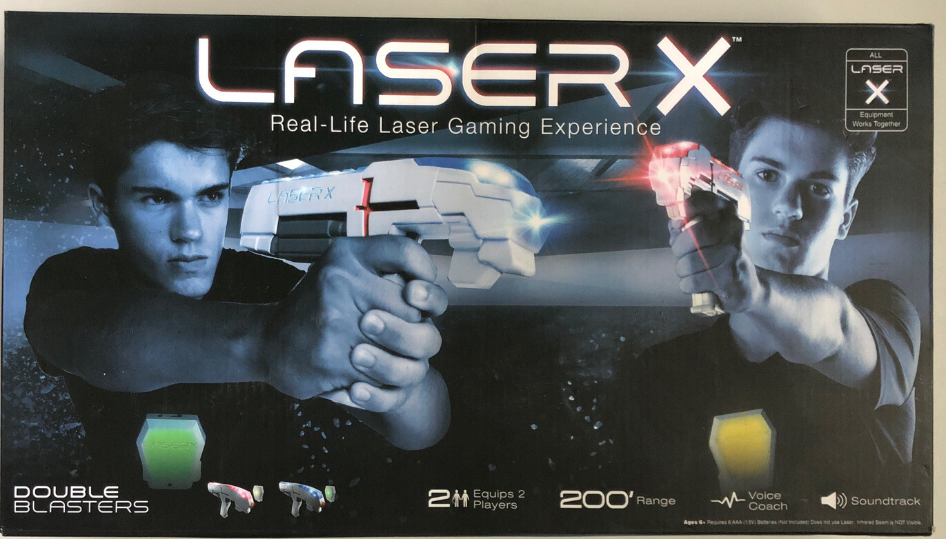 Laser X Two Player Laser Gaming Set 88016 42409880166| eBay