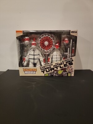 NECA Eastman & Laird TMNT The First Turtles 2-Pack Black/White Variant ...