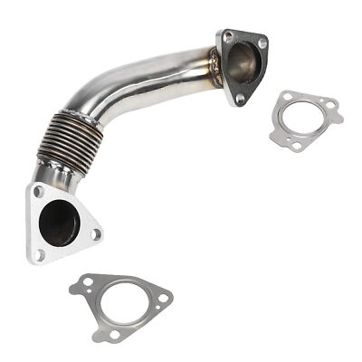 Exhaust Passenger Side Up-pipe For 2001-2016 LB7 LLY LBZ LMM LML 6.6L ...