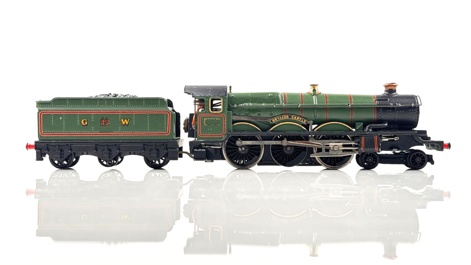 WRENN 00 GAUGE - W2222 - GWR GREEN 'DEVIZES CASTLE' LOCOMOTIVE - SPARES ...