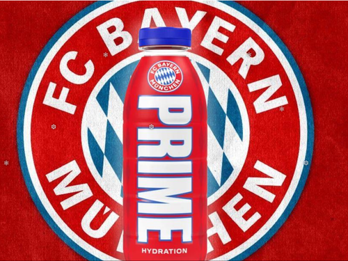 FC BAYERN MUNICH PRIME HYDRATION DRINK. (1 BOTTLE) PRE ORDER. | eBay