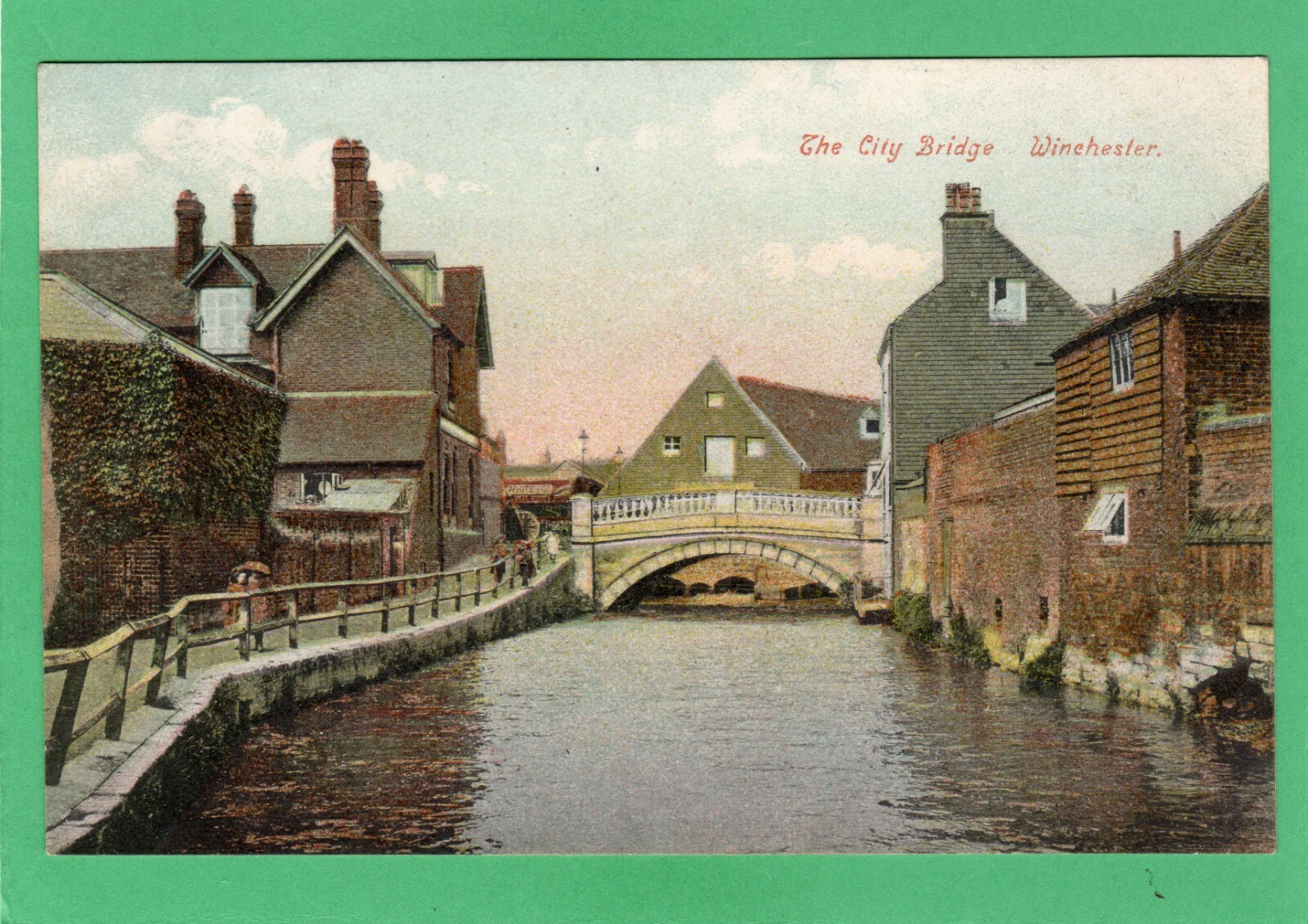 City Bridge Winchester pc unused AD799 | eBay