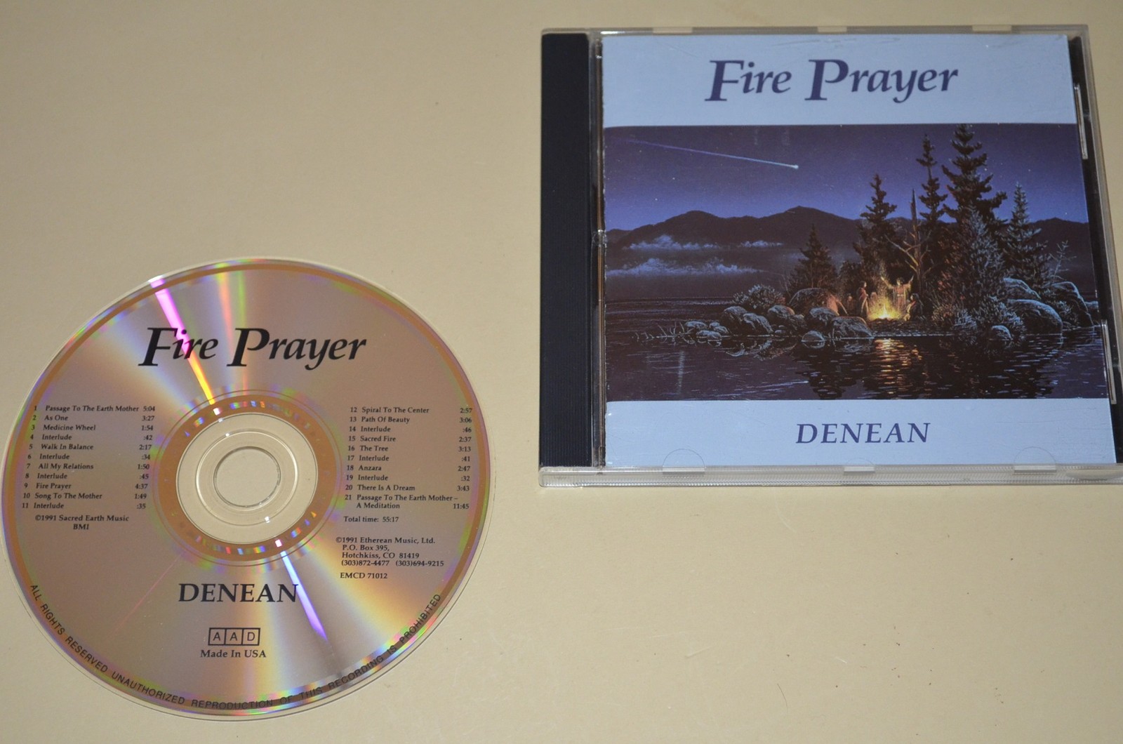 Denean - Fire Prayer / Etherean Music 1991 / USA | eBay.de