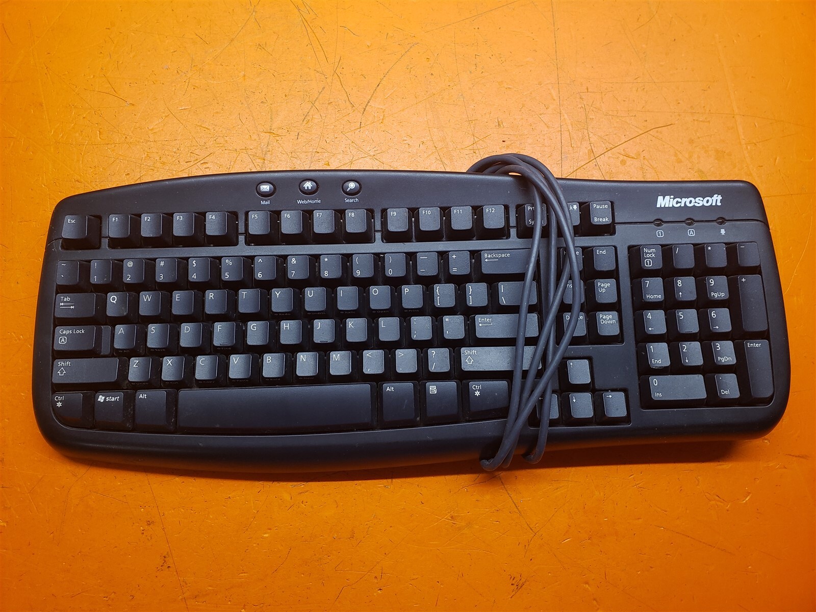 ⭐️⭐️⭐️⭐️⭐️ Microsoft Basic Keyboard 1.0A US Standard Wired PS/2 | eBay